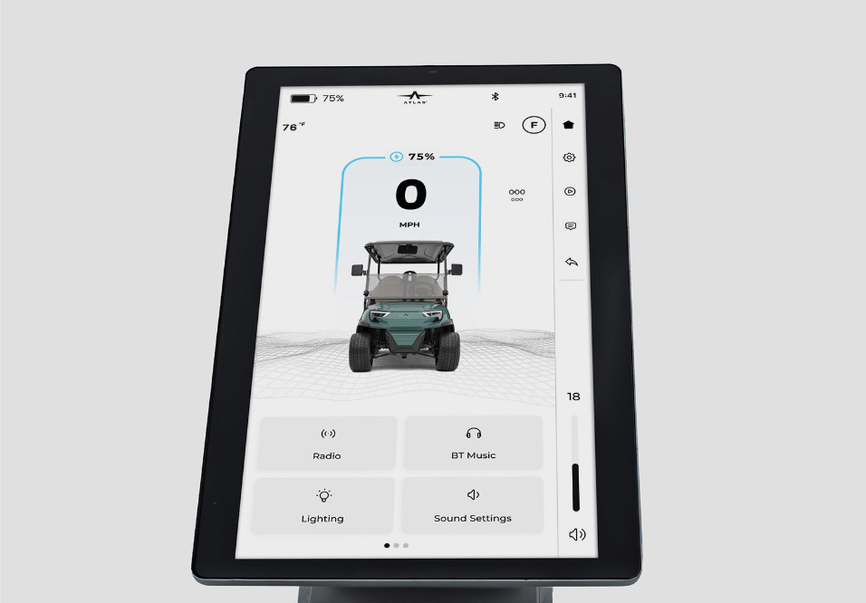 Touch Screen – Atlas Golf Carts Pty Ltd