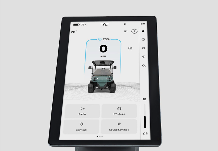 Touch Screen – Atlas Golf Carts Pty Ltd